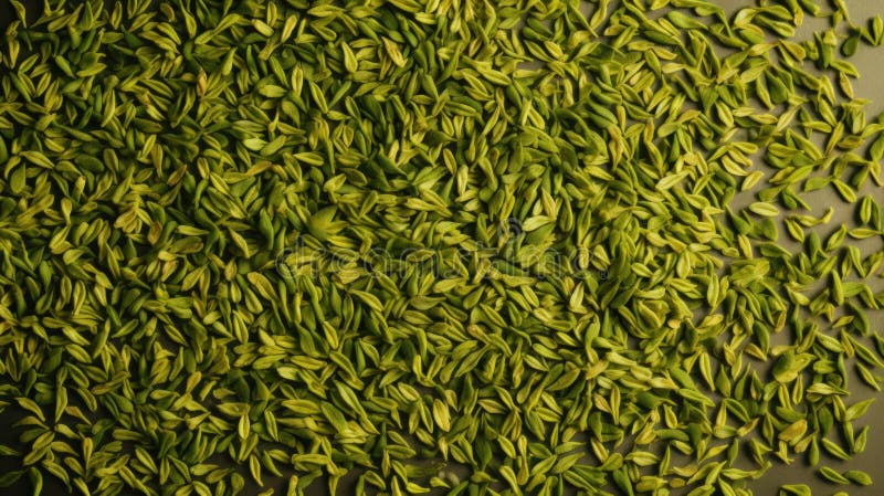 Warming Green Tea Hot Drink Vertical Background. Stock Illustration ...