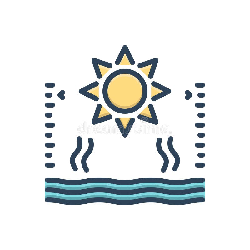 3d Weather Cycle stock vector. Illustration of cloud - 33848832