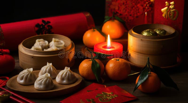 Warmth and Prosperity Dumplings, Mandarin Oranges, and Lunar New Year ...