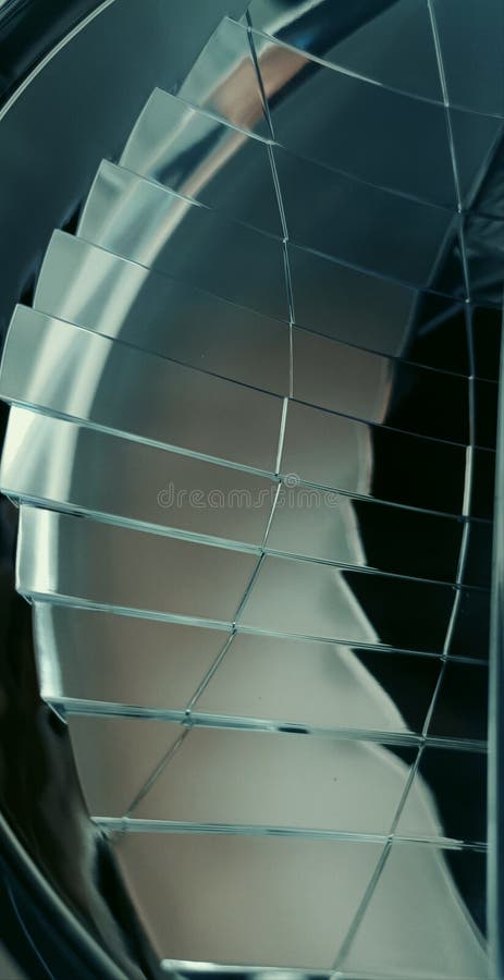 Warn Light Reflection from Motorcycle Reflector Stock Image - Image of ...