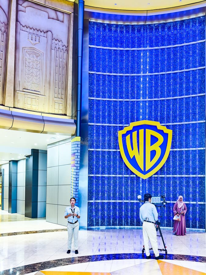Warner Bros. Studios Amusement Park.UAE Editorial Photography - Image ...
