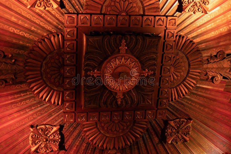 Warner Grand Theatre Main Hall Interior Editorial Photography - Image ...