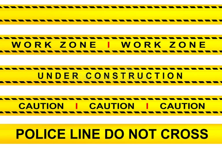 Warning Construction Zone Stock Illustrations – 11,071 Warning ...