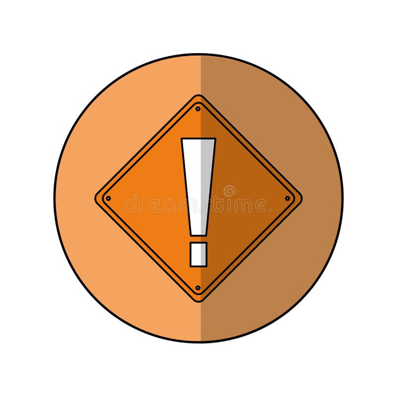 Pictogram Warning Alert Attention Sign Icon Stock Vector - Illustration ...