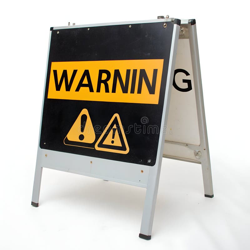 "Warning Board stock illustration. Illustration of warning - 357375664