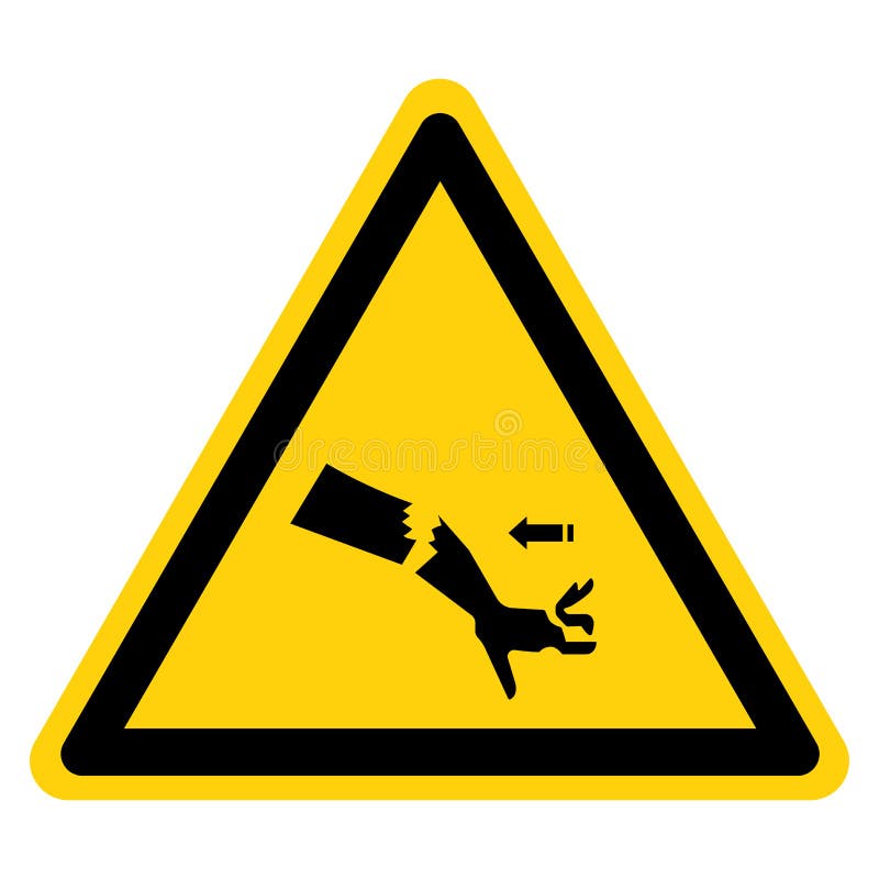 Warning Broken Glass Hazard Symbol Sign ,Vector Illustration, Isolate ...