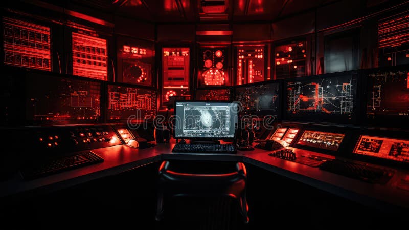 Warning code red stock illustration. Illustration of alert - 369707352