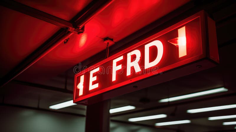 Warning code red stock illustration. Illustration of drill - 370449609