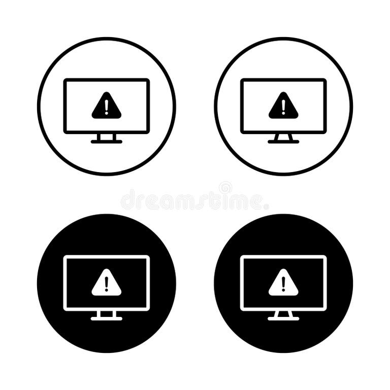 Computer Threat Icon Stock Illustrations – 10,312 Computer Threat Icon ...