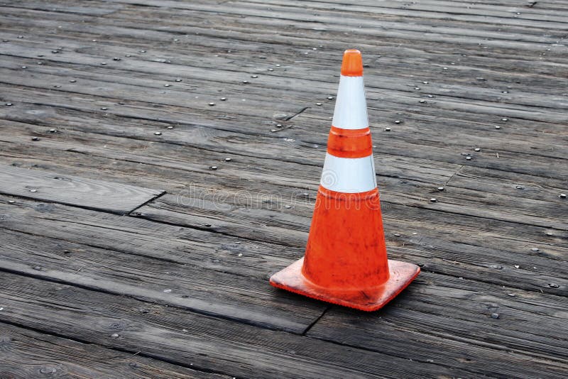 Warning Cone stock image. Image of cone, security, single - 21882241