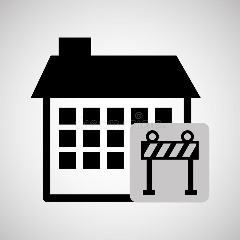 Warning Construction Area Symbol Sign, Vector Illustration, Isolate on ...