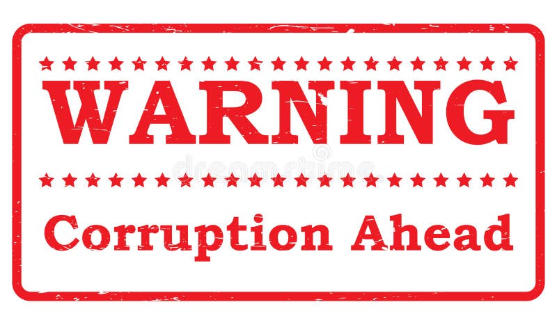 Signs Corruption Stock Illustrations – 262 Signs Corruption Stock ...