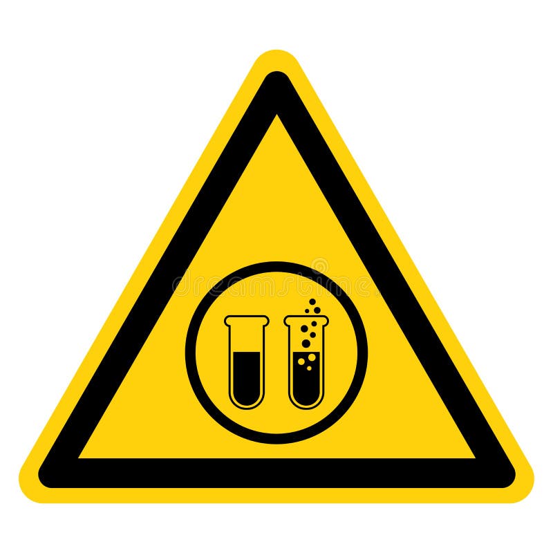 Warning COVID-19 Testing Here Symbol Sign, Vector Illustration, Isolate ...
