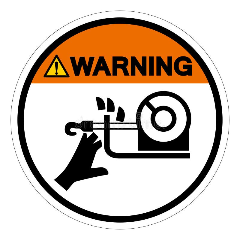 Cutting Warning Sign Stock Illustrations – 3,309 Cutting Warning Sign ...