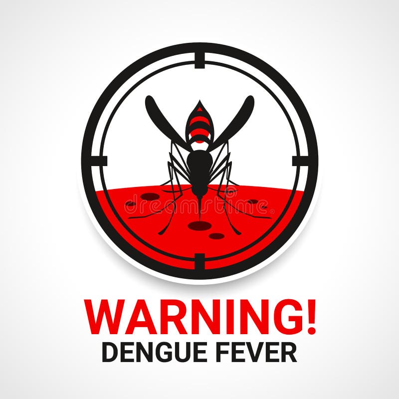 Dengue Fever Symptoms Infographics Stock Vector - Illustration of ...