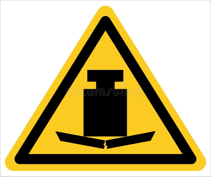 Warning, Do Not Overload the Load. Stock Vector - Illustration of ...