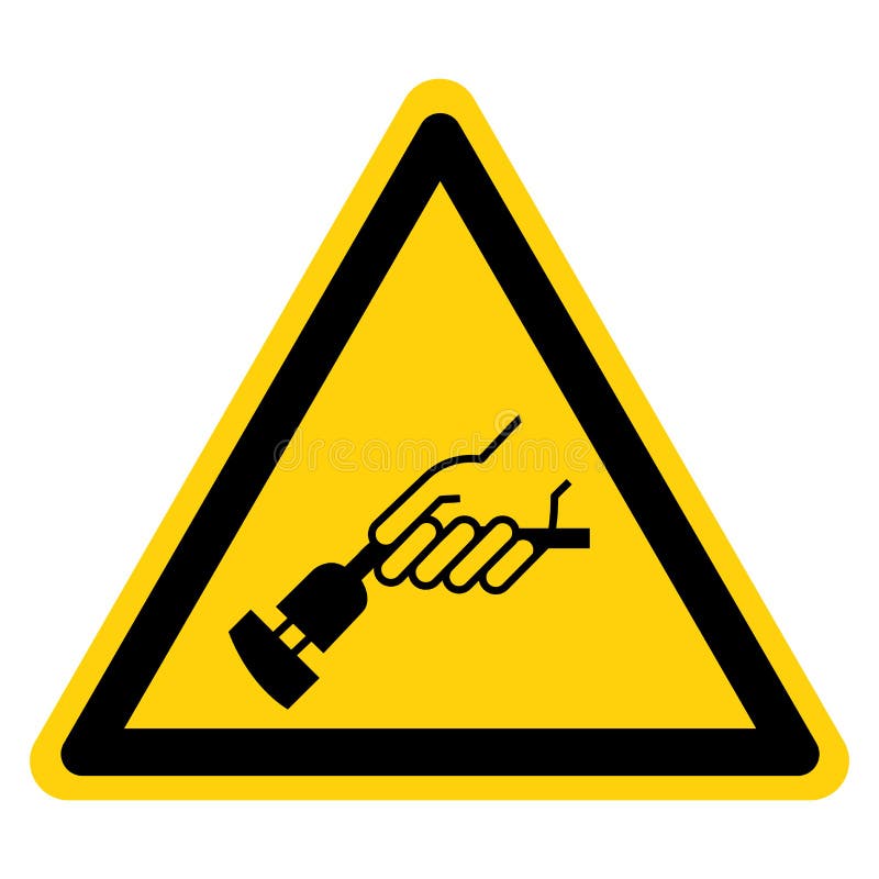 Danger Do Not Remove Guards Symbol Sign, Vector Illustration, Isolate ...