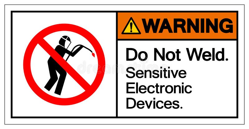 Warning Sensitive Electronic Devices Do Not Ship or Store Near Strong ...