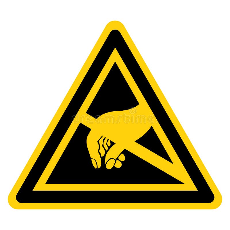 Electrostatic Sensitive Device ESD Symbol Sign, Vector Illustration ... Electrostatic Sensitive Device ESD Symbol Sign, Vector Illustration ...