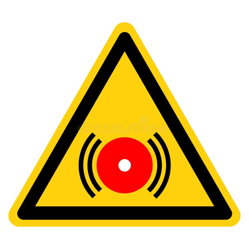 Warning Emergency Alarm Fire Alarm Symbol Sign,Vector Illustration ...
