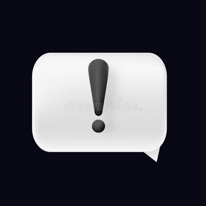 Warning Exclamation Sign Icon Vector Stock Vector - Illustration of ...