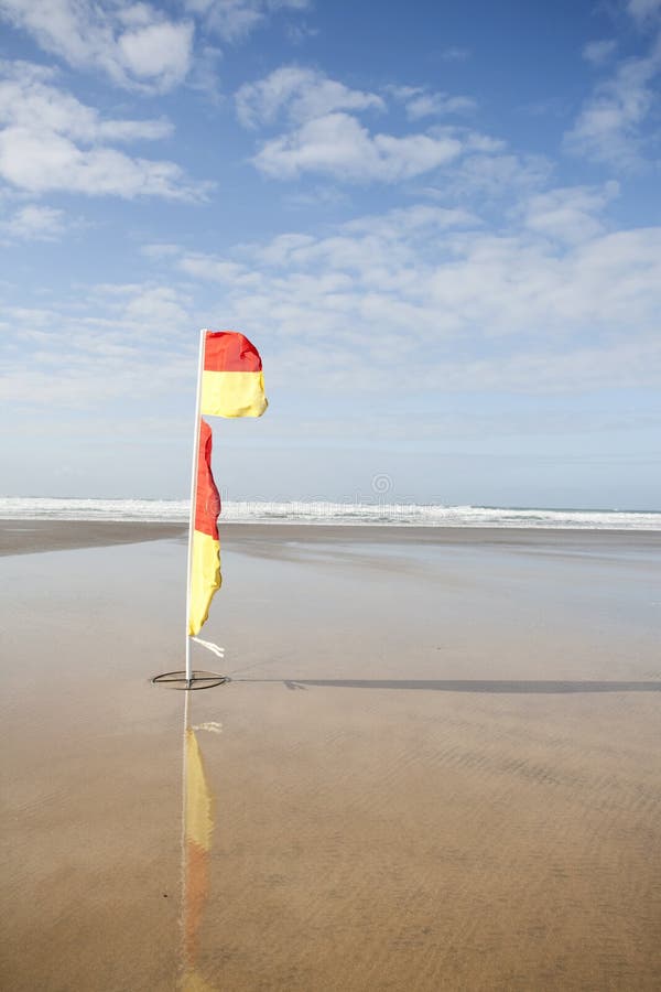 Warning flags stock image. Image of yellow, warning, water - 11575787