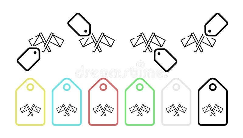Warning Flags Stock Illustrations – 1,205 Warning Flags Stock ...