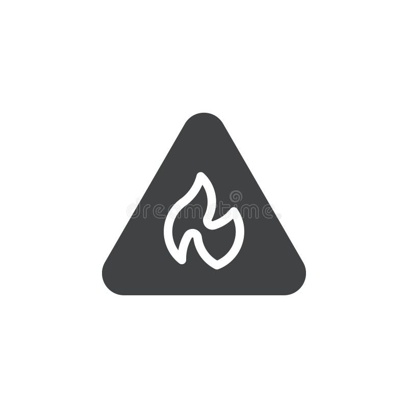 Warning Flammable Liquids Symbol Sign ,Vector Illustration, Isolate on ...