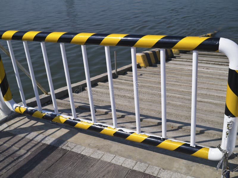 Warning gate stock image. Image of plug, metallic, danger - 27660173