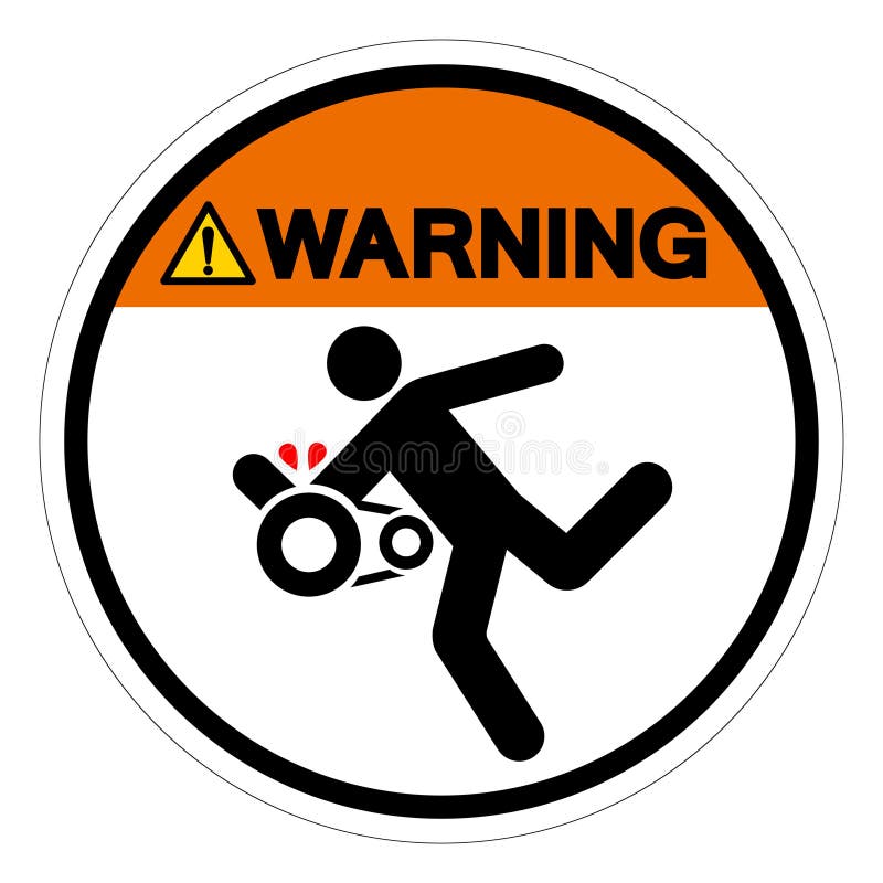 Warning Guard Remove Risk of Severe Injury Symbol Sign, Vector ...