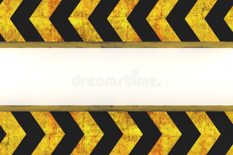 Warning Hazard Grunge Pattern in Orange and Black Color Stock Photo ...