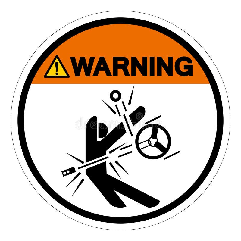 Warning High Speed Moving Parts Symbol Sign, Vector Illustration ...