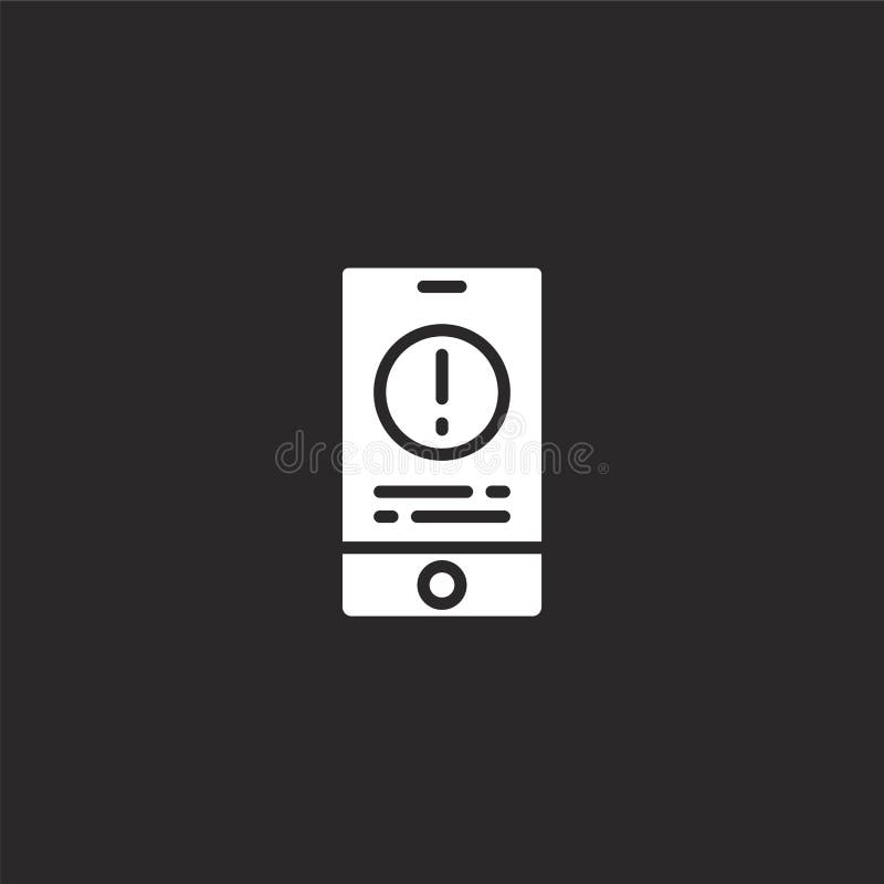 Warning Icon. Filled Warning Icon for Website Design and Mobile, App ...