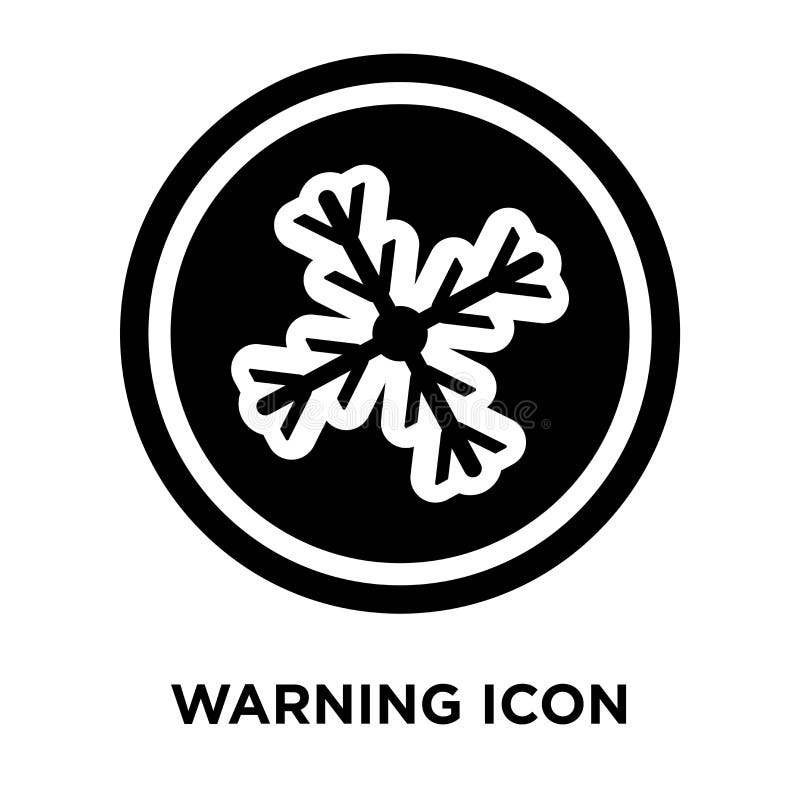 Warning Icon Vector Isolated on White Background, Logo Concept O Stock ...