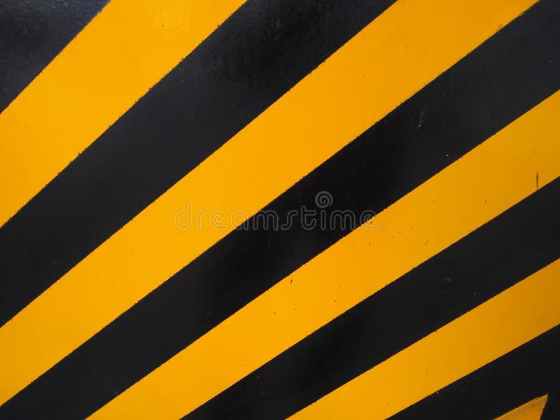 Warning Indicator Background Paint for Stop Accident. Construction ...