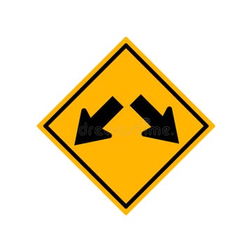 Keep Left Traffic Sign Stock Illustrations – 565 Keep Left Traffic Sign ...