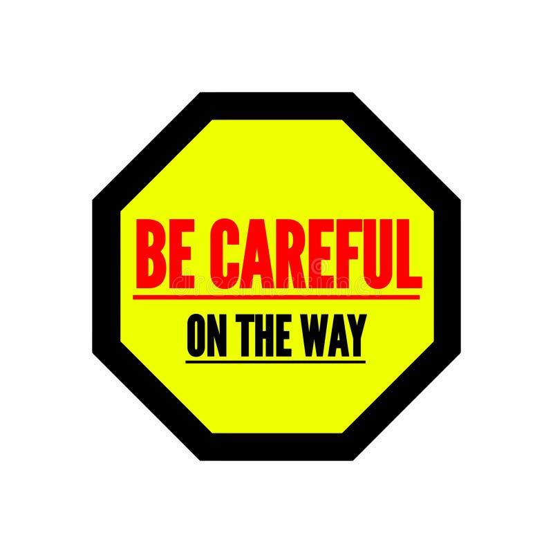 Cartoon Be Careful Stock Illustrations – 246 Cartoon Be Careful Stock ...