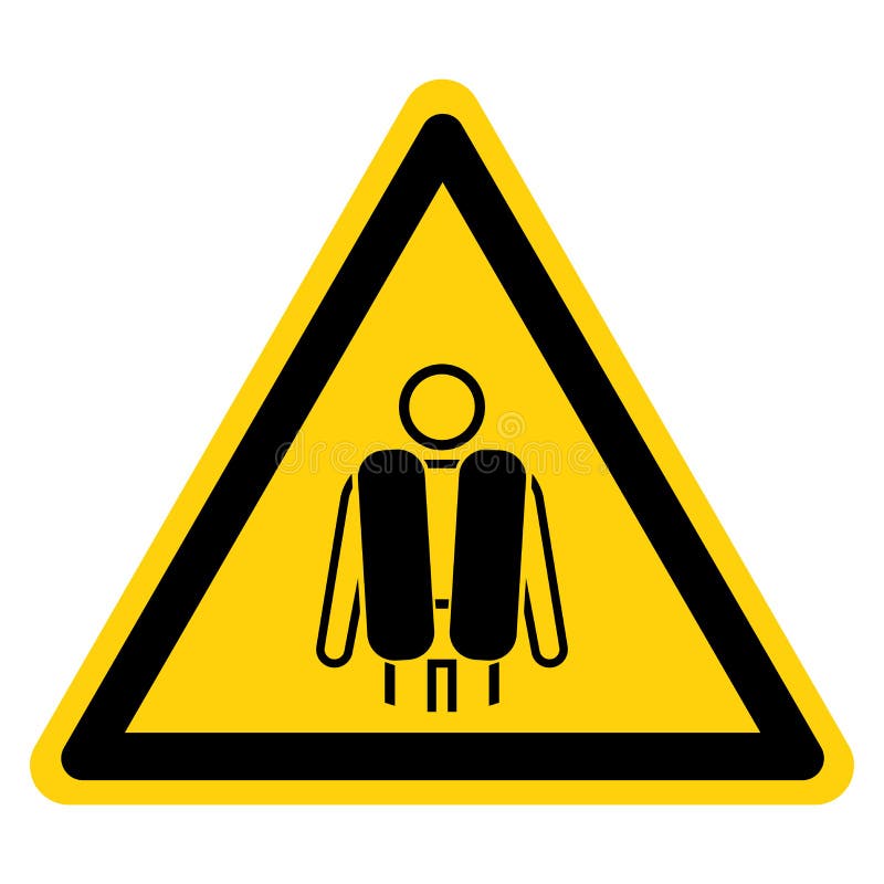 Warning Life Raft Symbol Sign, Vector Illustration, Isolate on White ...