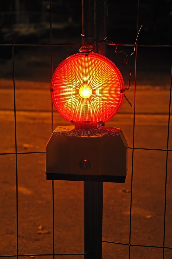 Warning light stock photo. Image of quality, machinery - 16844428