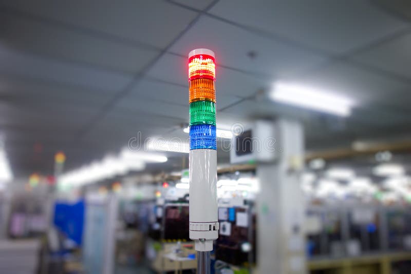 Warning light alarm stock photo. Image of electrical - 135146598