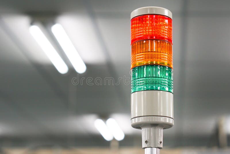Warning light alarm stock photo. Image of retro, nature - 112807088