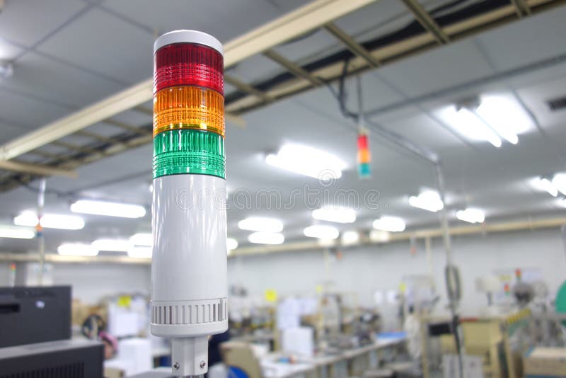 Warning light alarm stock photo. Image of machine, control - 135146604