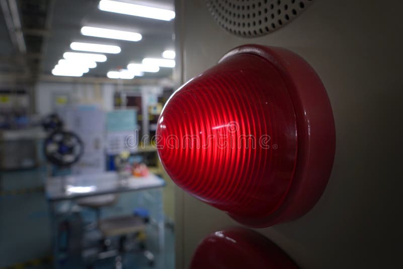 Warning light alarm stock photo. Image of emergency - 135146600