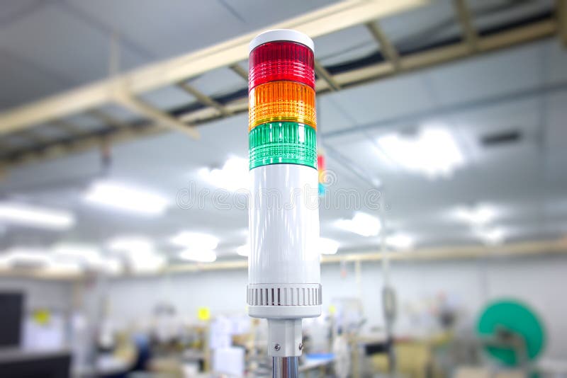 Warning light alarm stock photo. Image of machine, control - 135146604