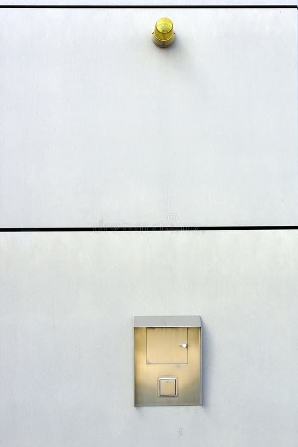 Warning Light and Emergency Switch Stock Photo - Image of paneling ...