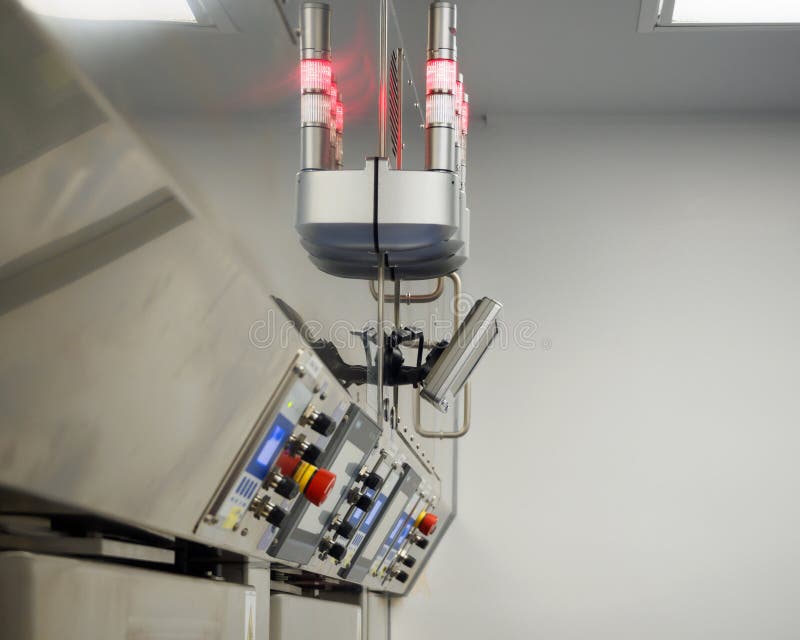 Warning Lights and Control Panel Stock Photo - Image of rescue, leave ...