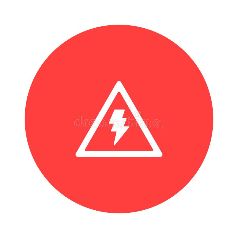 Warning Line Vector Icon Easily Modified Stock Illustration ...