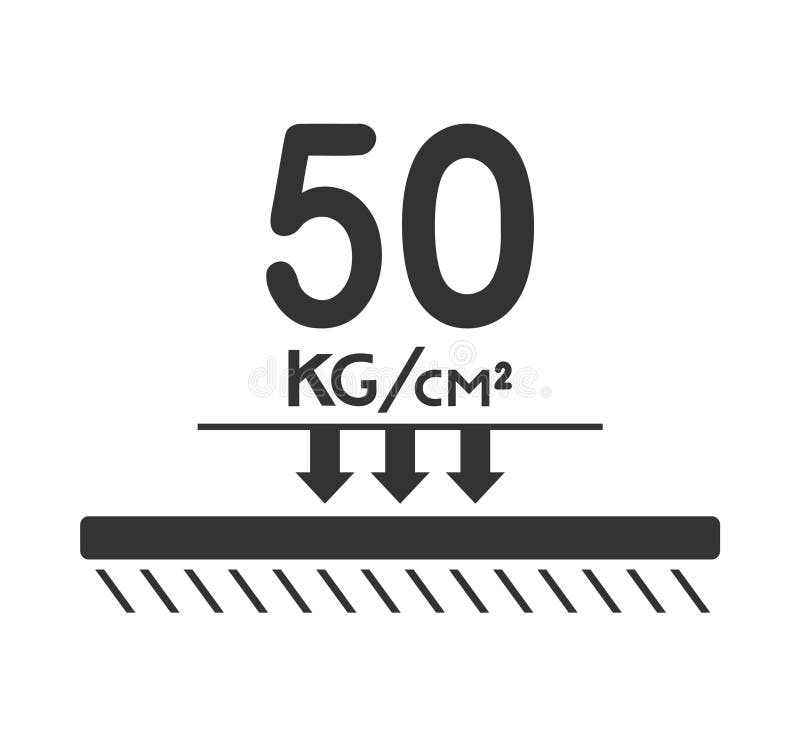 Warning Maximum Weight Symbol Stock Vector - Illustration of weight ...