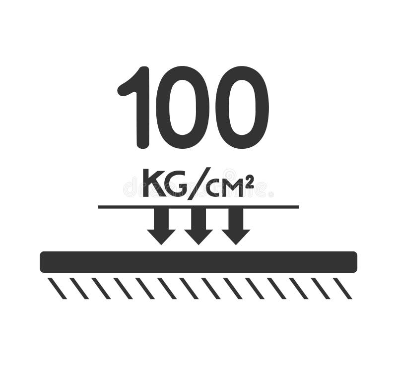 Warning Maximum Weight Symbol Stock Vector - Illustration of ...