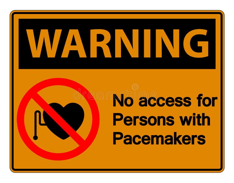Warning Sign Pacemaker Stock Illustrations – 200 Warning Sign Pacemaker ...